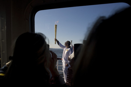Olympic Torch Carried On Royal Daffodil Editorial Stock Photo - Stock ...