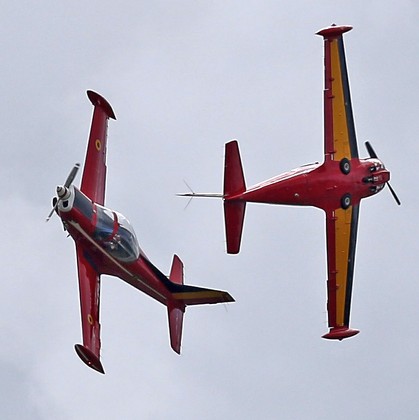 Belgian Air Component Red Devils Perform Editorial Stock Photo - Stock ...