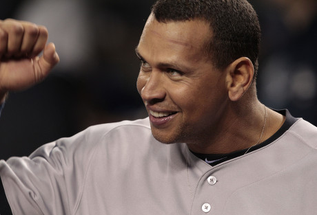 New York Yankees Alex Rodriguez Gestures Editorial Stock Photo - Stock ...