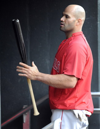 Los Angeles Angels First Baseman Albert Editorial Stock Photo - Stock ...