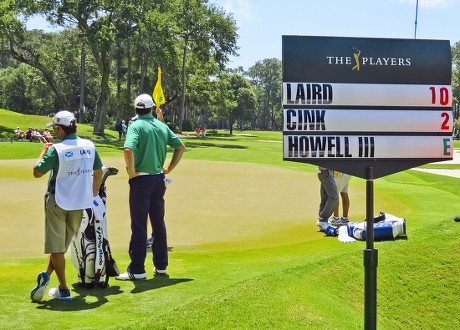 Martin Laird R Stands His Caddie Editorial Stock Photo - Stock Image ...