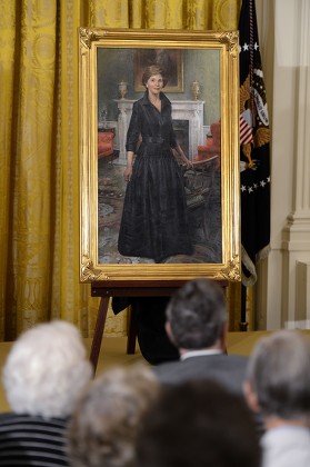 Former First Lady Laura Bushs Official Editorial Stock Photo - Stock ...