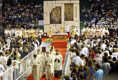 Cypriot Maronites Attend Ceremony Pope Benedict Editorial Stock Photo ...