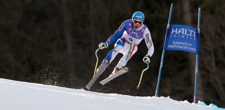 Christof Innerhofer Italy Speeds Down Slope Editorial Stock Photo ...
