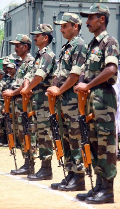 Indian Army Officers Pay Homage Army Editorial Stock Photo - Stock ...