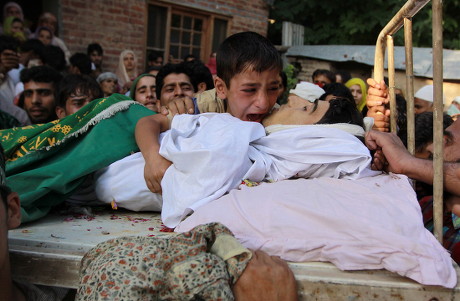 Boy Wails Over Dead Body 16yearold Editorial Stock Photo - Stock Image ...