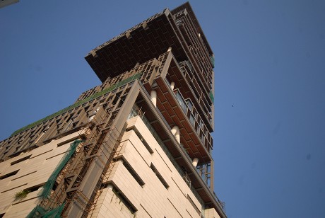 View 27storey Antilia Behind C Newly Editorial Stock Photo - Stock ...