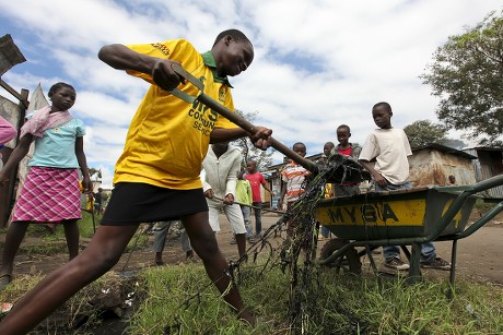 Girl Mathare Youth Sports Association Mysa Editorial Stock Photo ...
