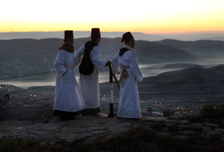 Samaritan Boys On Mount Gerizim Looking Editorial Stock Photo - Stock ...