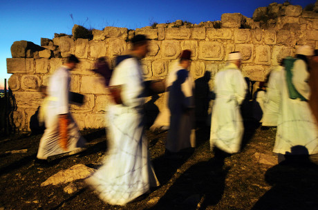 Samaritan Boys On Mount Gerizim Looking Editorial Stock Photo - Stock ...
