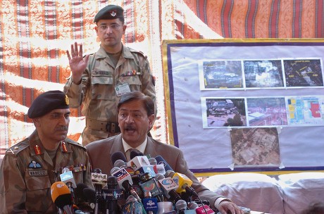 Pakistani Army Spokesman Major General Waheed Editorial Stock Photo ...