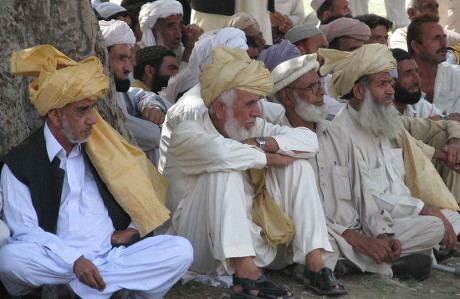 Elders Mehsud Tribe Attend Jirga Centuries Editorial Stock Photo ...