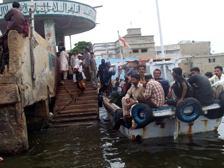Pakistani Navy Evacuates People Baba Bhit Editorial Stock Photo - Stock ...
