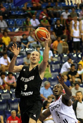 Canadas Olu Famutimi R New Zealands Editorial Stock Photo - Stock Image ...