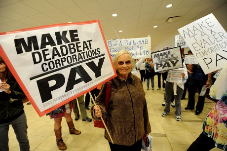 Marie Downer Holds Sign That Reads Editorial Stock Photo - Stock Image ...