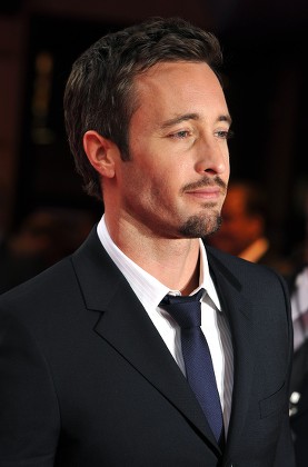 Australian Actor Alex Oloughlin Arrives British Editorial Stock Photo ...