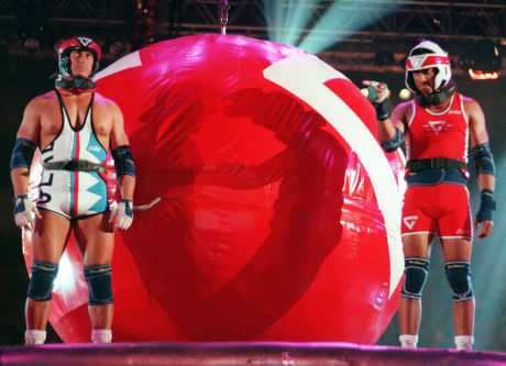 Gladiators Tv Game Show the Sumo Editorial Stock Photo - Stock Image ...