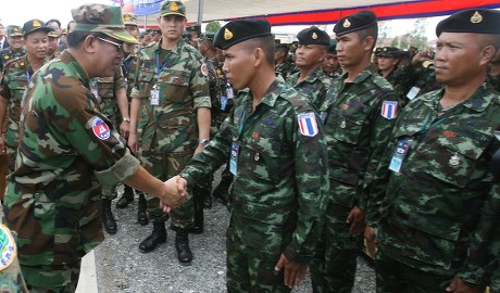 Cambodian Prime Minister Hun Sen L Editorial Stock Photo - Stock Image ...