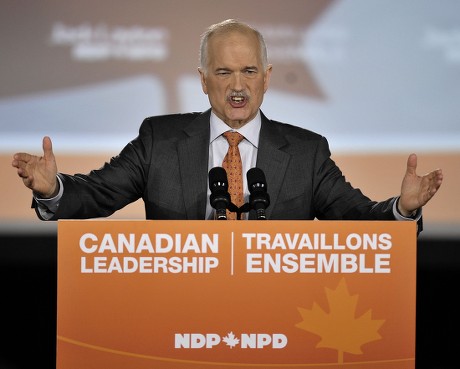 Jack Layton Leader Canadian New Democratic Editorial Stock Photo ...