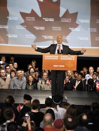 Jack Layton Leader Canadian New Democratic Editorial Stock Photo ...