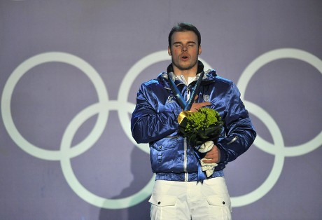 Giuliano Razzoli Italy Celebrates His Gold Editorial Stock Photo ...