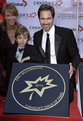 Canadian Actor Eric Mccormack R Poses Editorial Stock Photo - Stock ...