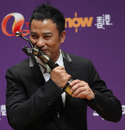 Hong Kong Actor Simon Yam Holds Editorial Stock Photo - Stock Image ...