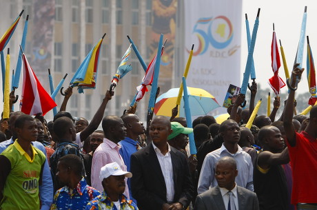 Congolese People Celebrate President Joseph Kabila Editorial Stock ...