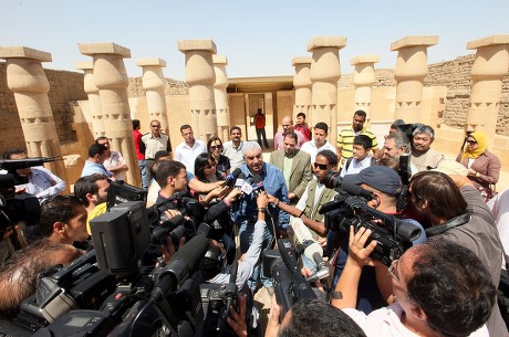 Zahi Hawass C Egyptian Minister State Editorial Stock Photo - Stock ...