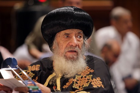 __COUNT__ Egypt Coptic Church Head Pope Shenouda Iii - Nov 2010 Stock ...