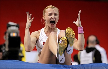 Anna Rogowska Poland Celebrates After Winning Editorial Stock Photo ...