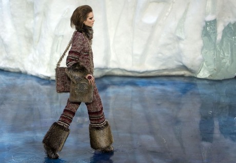 Model Wears Creation Front Giant Iceberg Editorial Stock Photo - Stock ...