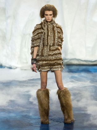 Model Wears Creation Front Giant Iceberg Editorial Stock Photo - Stock ...