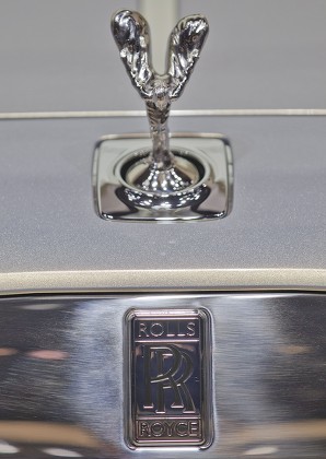 Rolls Royce Symbol Adorns Hood Rolls Editorial Stock Photo - Stock ...