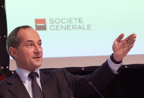 Ceo French Bank Societe Generale Frederic Editorial Stock Photo - Stock ...