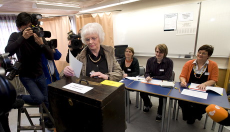 Icelands Prime Minister Johanna Sigurdardottir Leader Editorial Stock ...