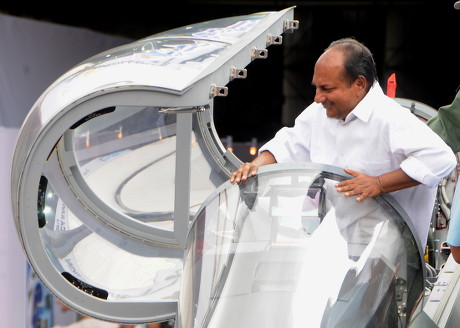 Indian Defence Minister K Anthony Climbs Editorial Stock Photo - Stock ...