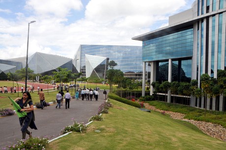 Young Infosysian Seen Infosys Campus During Editorial Stock Photo ...