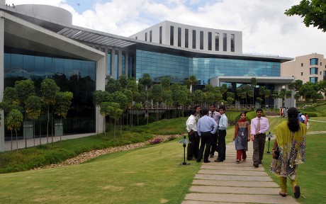 Young Infosysian Seen Infosys Campus During Editorial Stock Photo ...