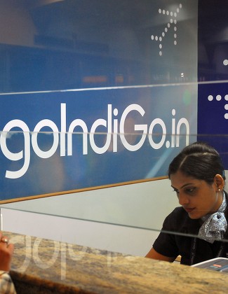 Employee Indigo Airlines Ticket Counter Domestic Editorial Stock Photo ...