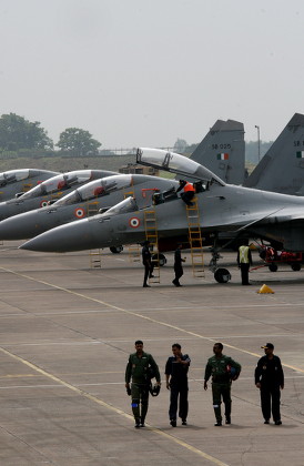 Pilots Return Base After Landing Their Editorial Stock Photo - Stock ...