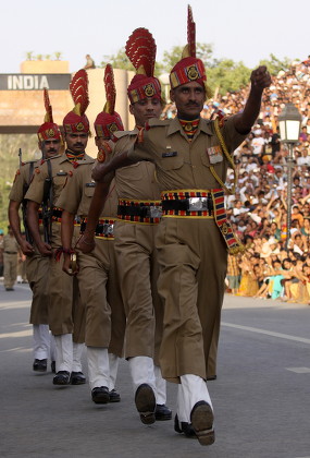 Indian Border Security Force Bsf Soldiers Editorial Stock Photo - Stock ...