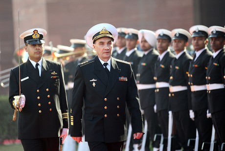 Commanderinchief Russian Navy Admiral Vladimir Vysotsky Editorial Stock ...