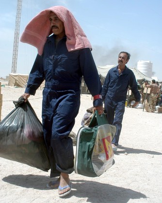 Iraqi Prisoners War Pow Leave Camp Editorial Stock Photo - Stock Image ...