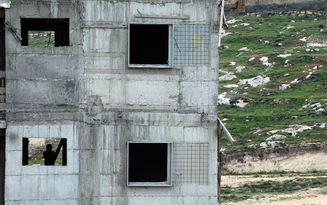 Young Palestinian Laborer Pauses Inside Apartment Editorial Stock Photo ...