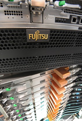 Fujitsu Corporations Latest Super Computer Japan Editorial Stock Photo ...