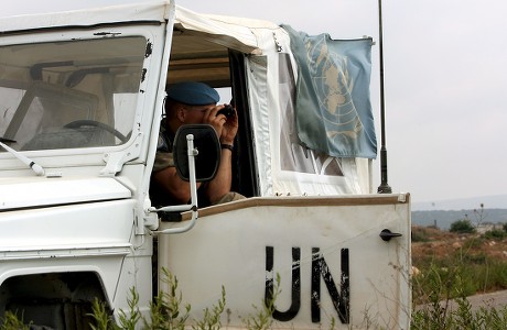 French U N Peacekeeper Watch Artillery Editorial Stock Photo - Stock ...