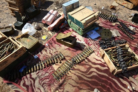 2340 Open Ammunition Boxes Lie On Editorial Stock Photo - Stock Image ...