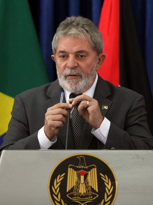 Brazilian President Luis Ignacio Lula Da Editorial Stock Photo - Stock ...