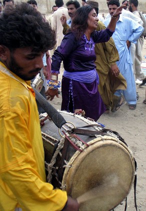 Pakistani Devotees Dance Trance On Drum Editorial Stock Photo - Stock ...